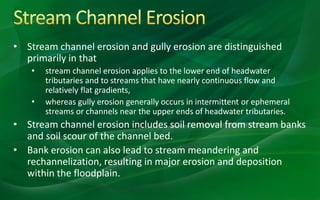 Soil erosion by water | PPTX