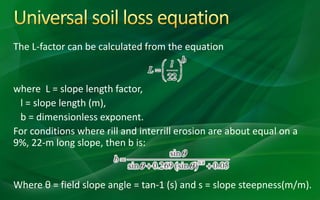 Soil erosion by water | PPTX | Geography | Science