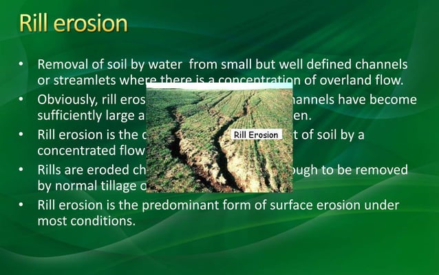 Soil erosion by water | PPTX | Geography | Science