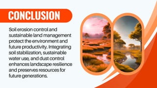 Soil Erosion Control and Sustainable Land Management: A Guide Ensuring ...