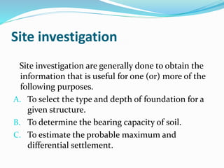 Soil exploration | PPTX