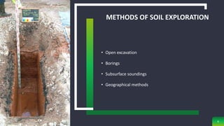 Soil exploration | PPTX