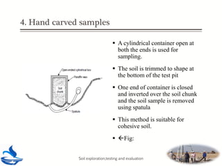 Soil exploration methods and soil investigation report | PDF