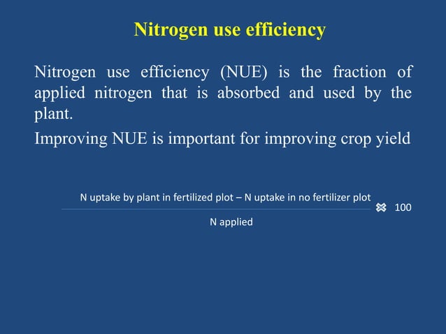 Fate of Nitrogen fertilizer in soil - biological nitrogen fixation ...