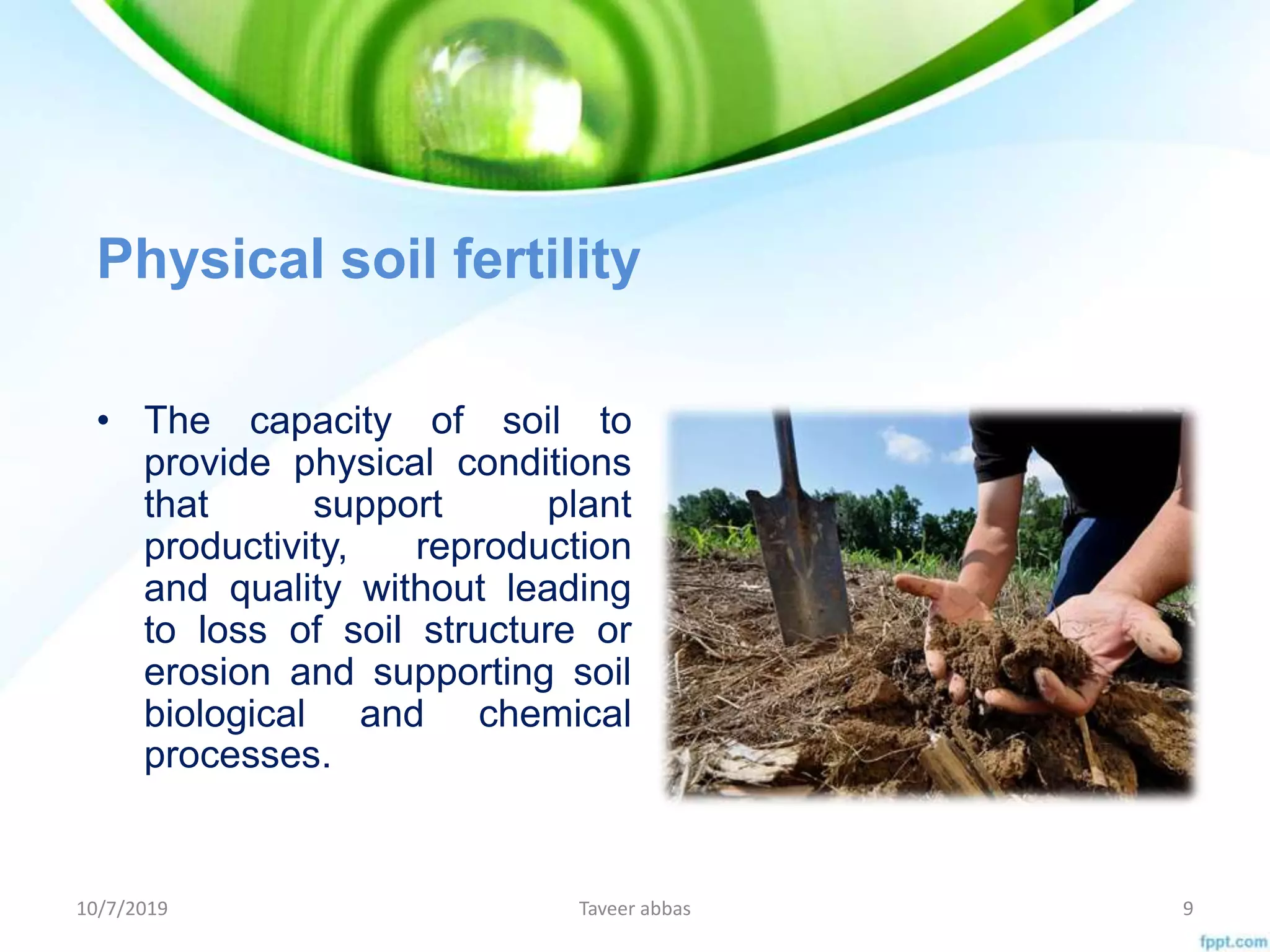 Soil fertility | PPTX