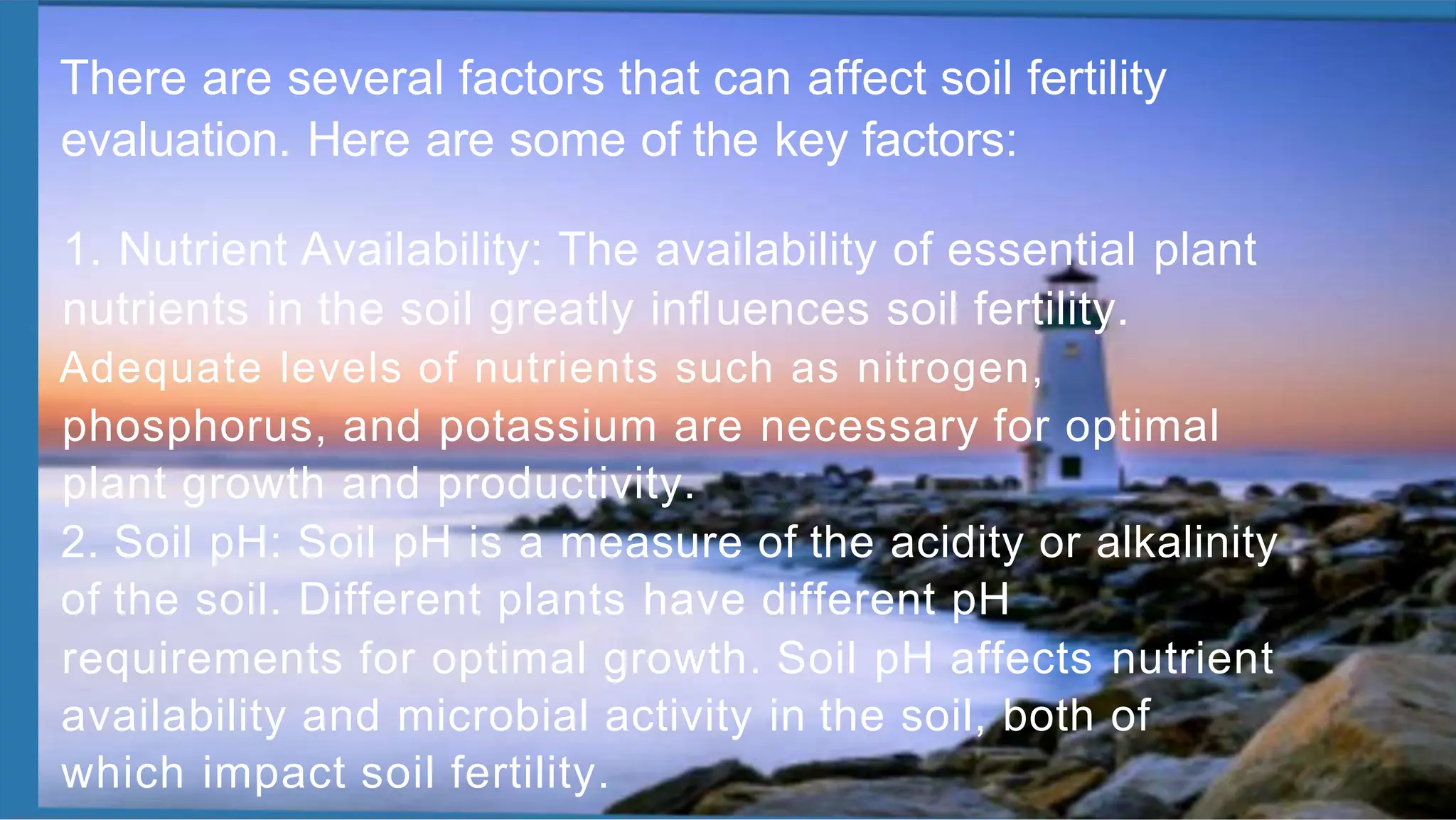 (Soil Fertility Evaluation ) LAGUNAY, VIRGEL.pptx | Agriculture ...