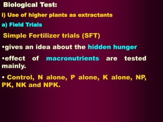 Soil Fertility evaluation techniques.ppt
