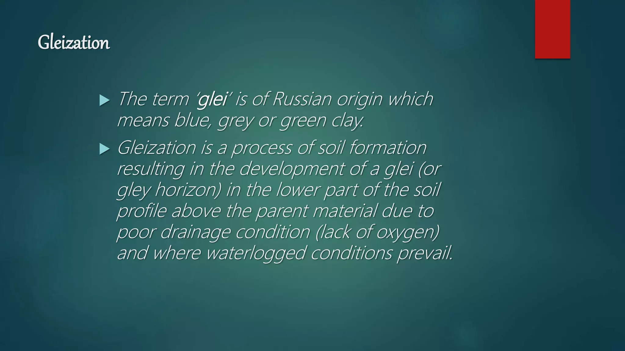 The Process of Soil Formation | PPTX