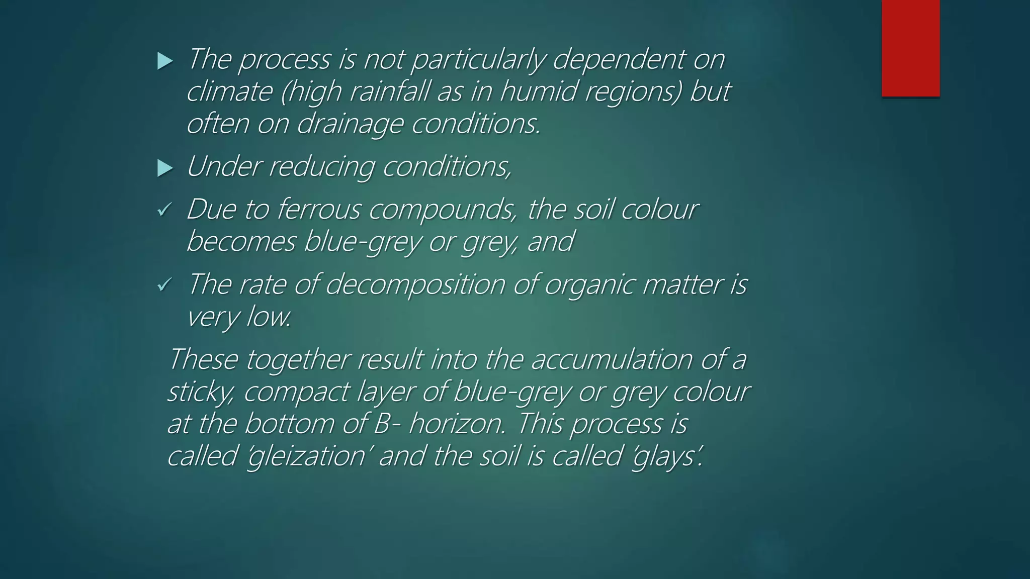 The Process of Soil Formation | PPTX