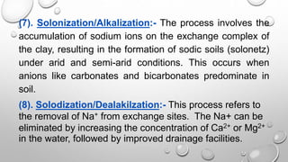 Soil formation - Factors and Processes | PPTX