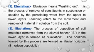 Soil formation - Factors and Processes | PPT