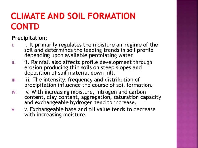 Soil formation and topography A Lecture By Allah Dad Khan Agri Expert ...