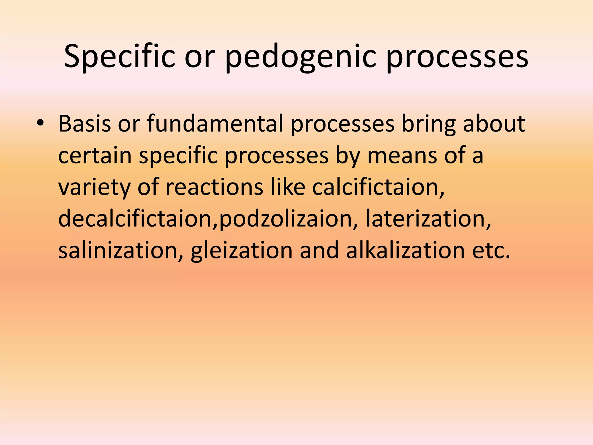 Soil Forming process.pptx | Gardening | Home & Garden