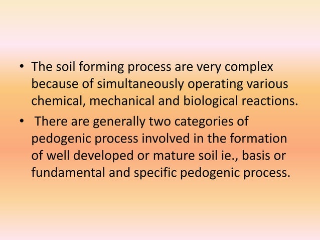 Soil Forming process.pptx | Gardening | Home & Garden