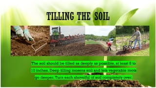 Fundamental of Agricultural Science "Soil for Planting Preparation" | PPT
