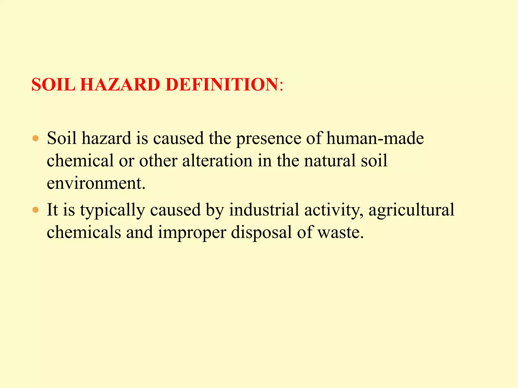 Soil hazards tam 2014-11 | PPTX