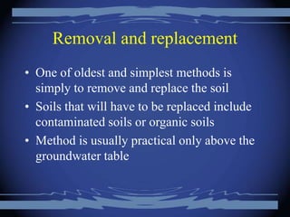 Soil improvement | PPT