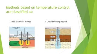 Soil improvement by tempreture control [autosaved] | PPTX | Geology ...