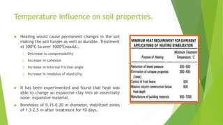 Soil improvement by tempreture control [autosaved] | PPTX | Geology ...