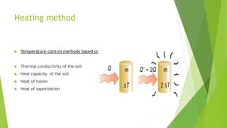 Soil improvement by tempreture control [autosaved] | PPTX | Geology ...