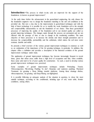 Soil improvement report final | PDF