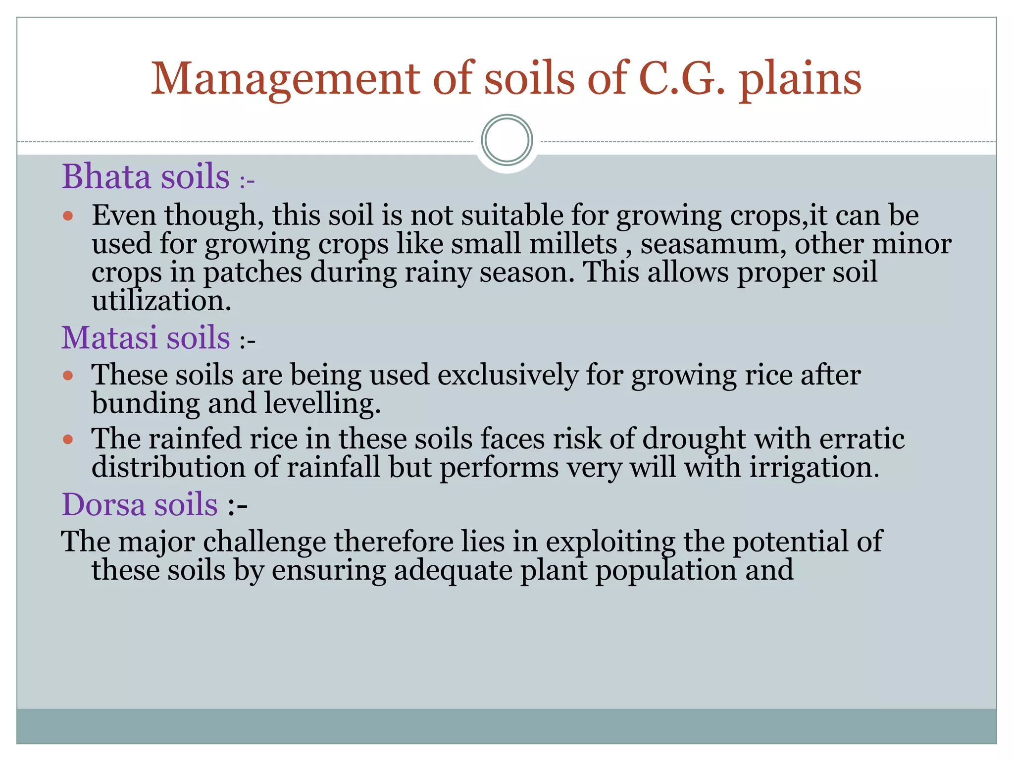 Soil in Chhattisgarh (IGKV RAIPUR. C.G) | PPTX
