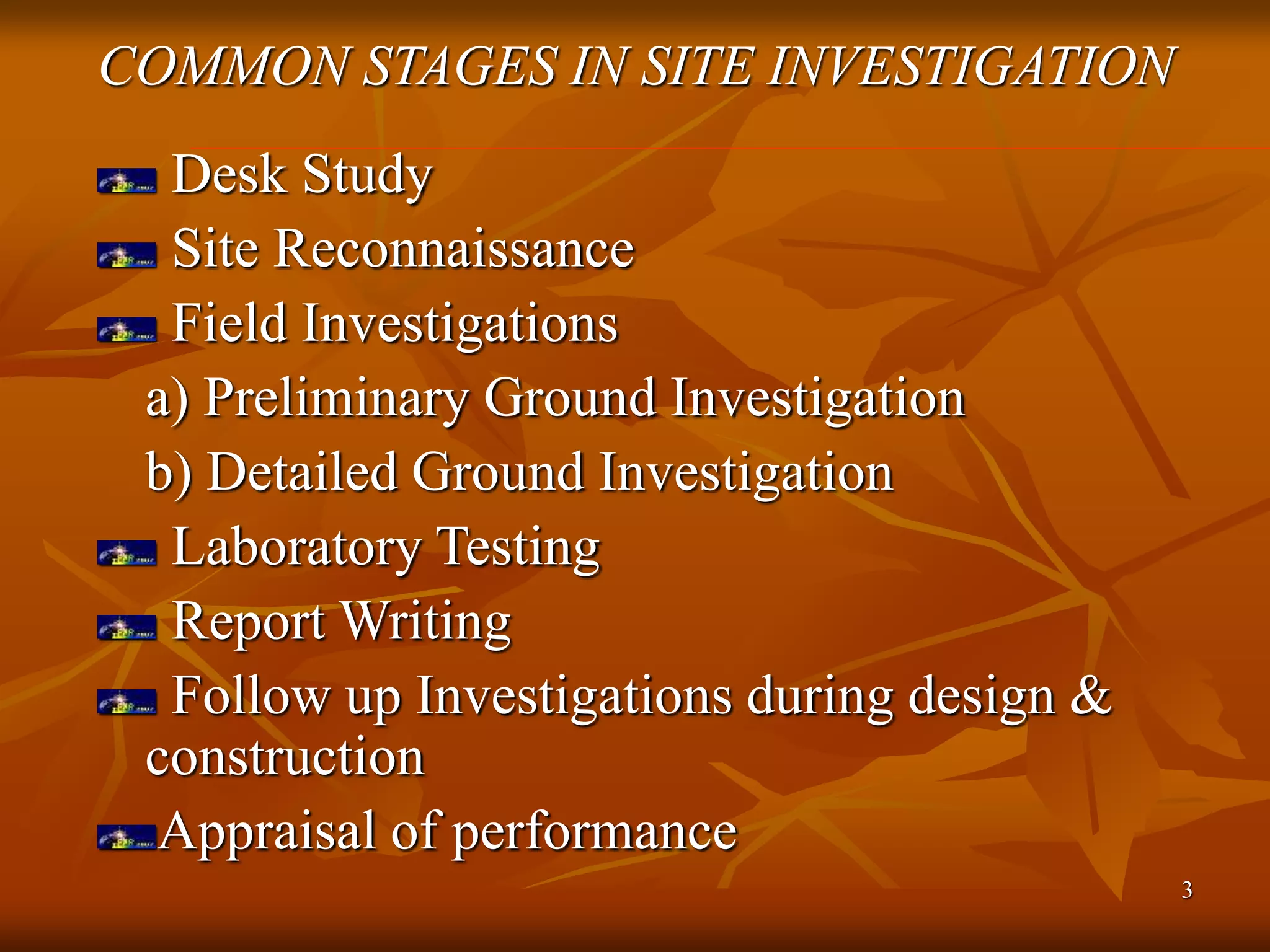 Soil investigation | PPT