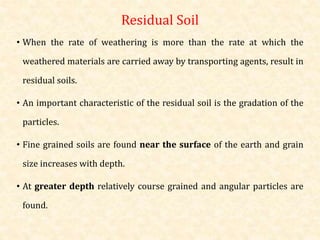 Soil, Lec 2, Residual soil.pptx