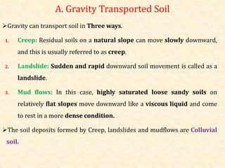 Residual Soil And Transported Soil