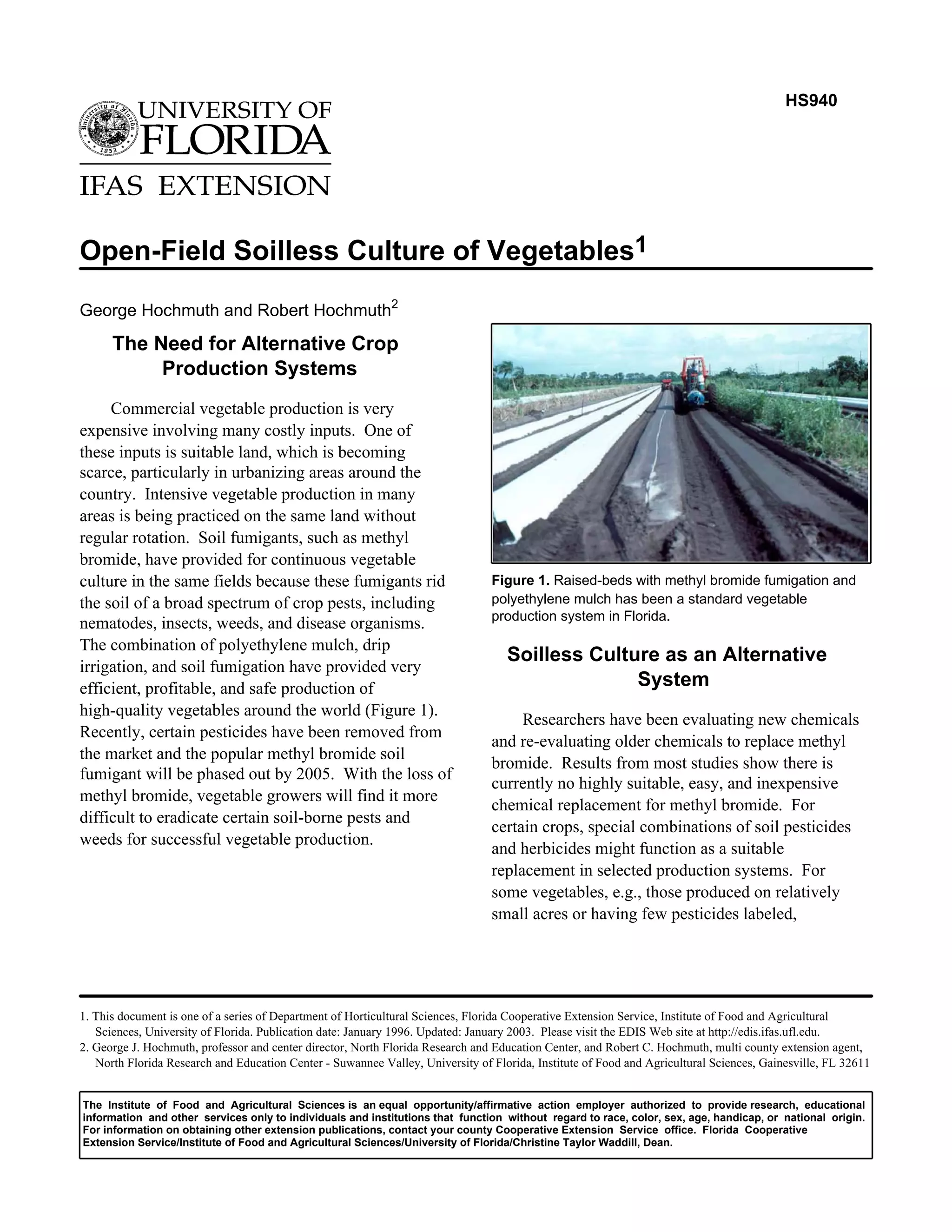 Soilless in florida | PDF