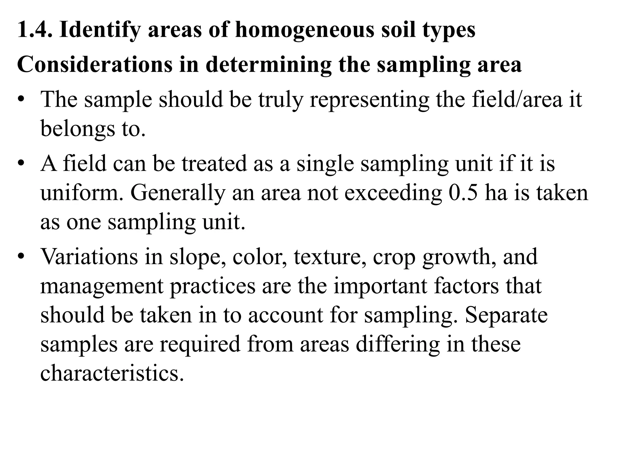 Sample soil and analyze results pptx | PPTX