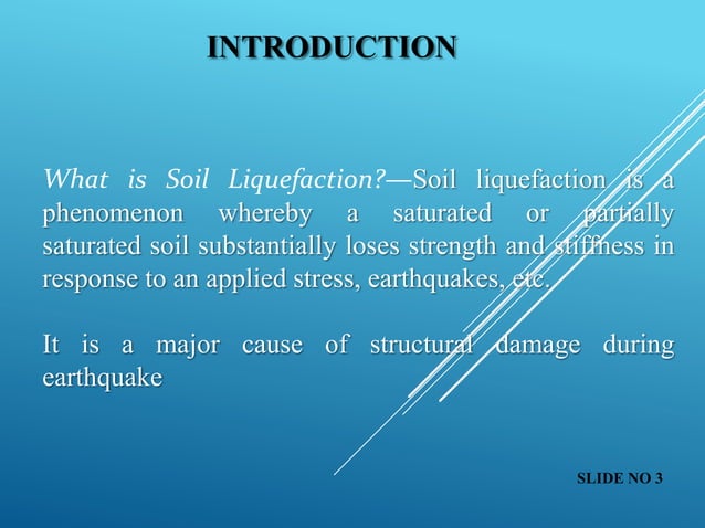 Soil liquefaction | PPTX