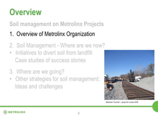 Soil management at metrolinx | PDF