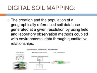 Soil mapping approach in gis | PPTX