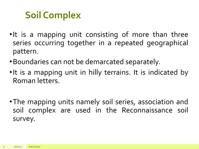 Soil Mapping Units | PPTX