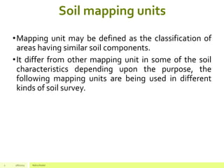 Soil Mapping Units | PPT
