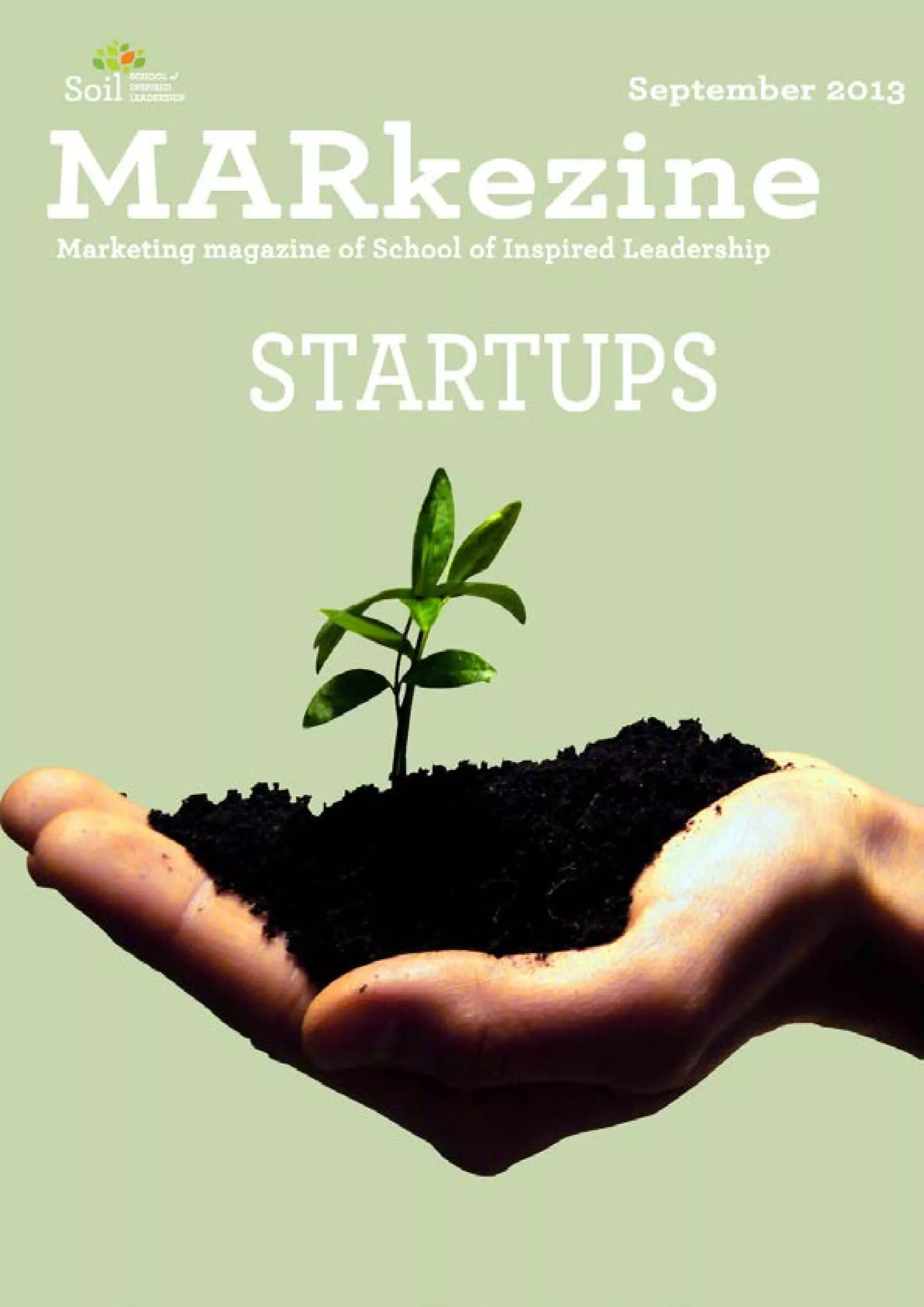 Soil MARKezine magazine for September | PDF