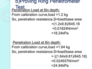 DETERMINATION OF SOIL RESISTANCES: | PPTX