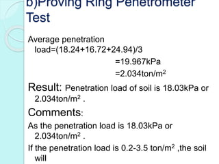 DETERMINATION OF SOIL RESISTANCES: | PPT