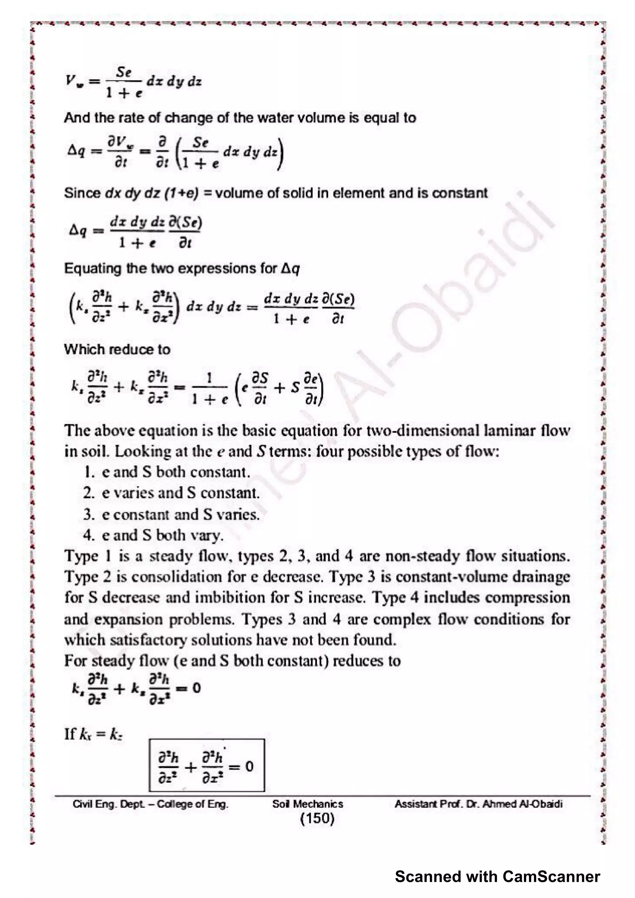 Soil Mechanics (Problems & solutions) | PDF