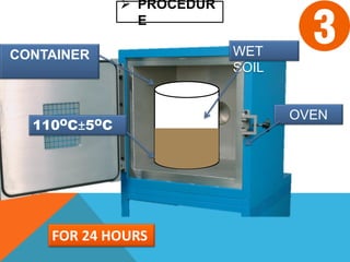 Ways of Determining the Moisture of Soil | PDF