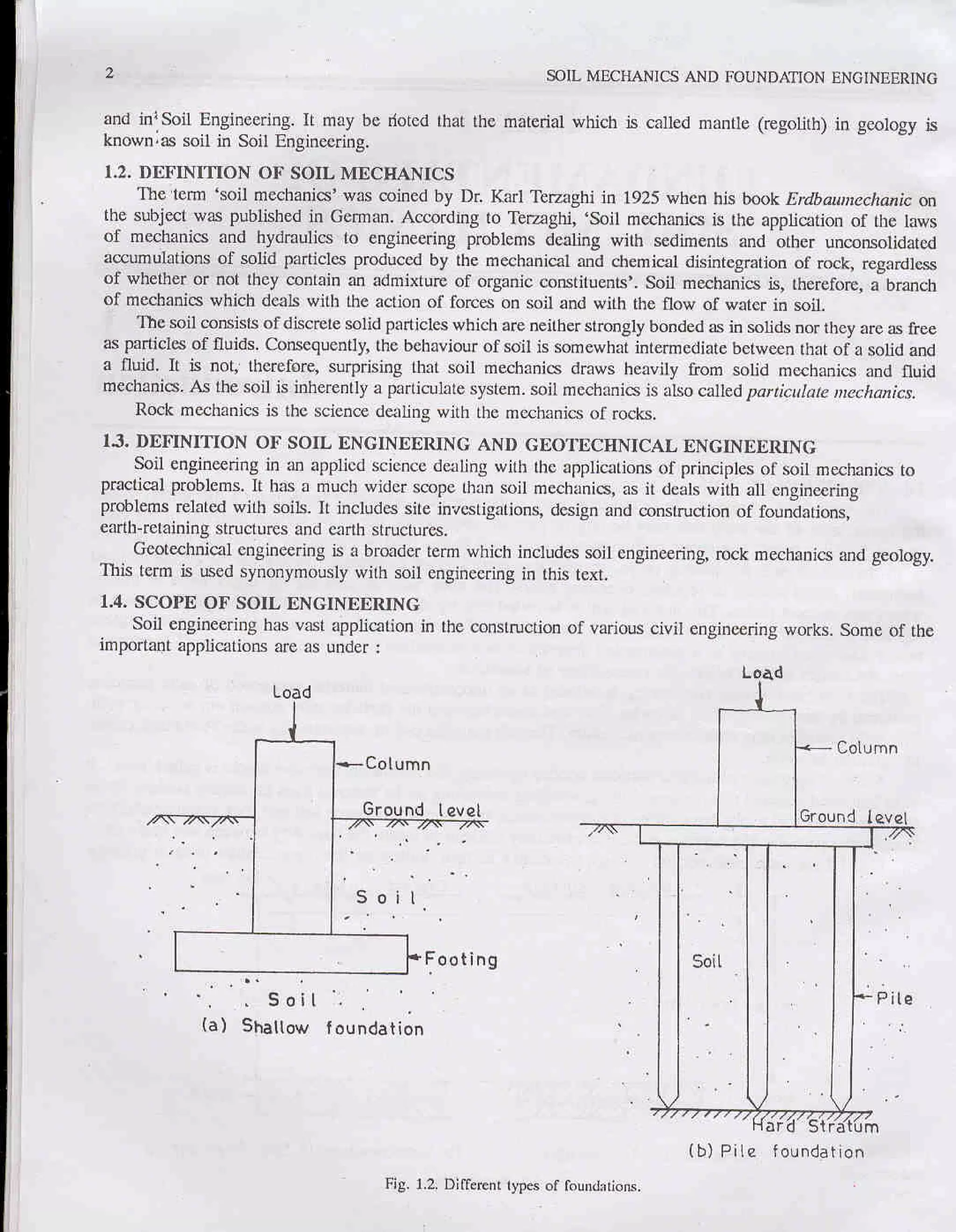 Soil mechanics and foundation engineering textbook by ARORA | PDF ...