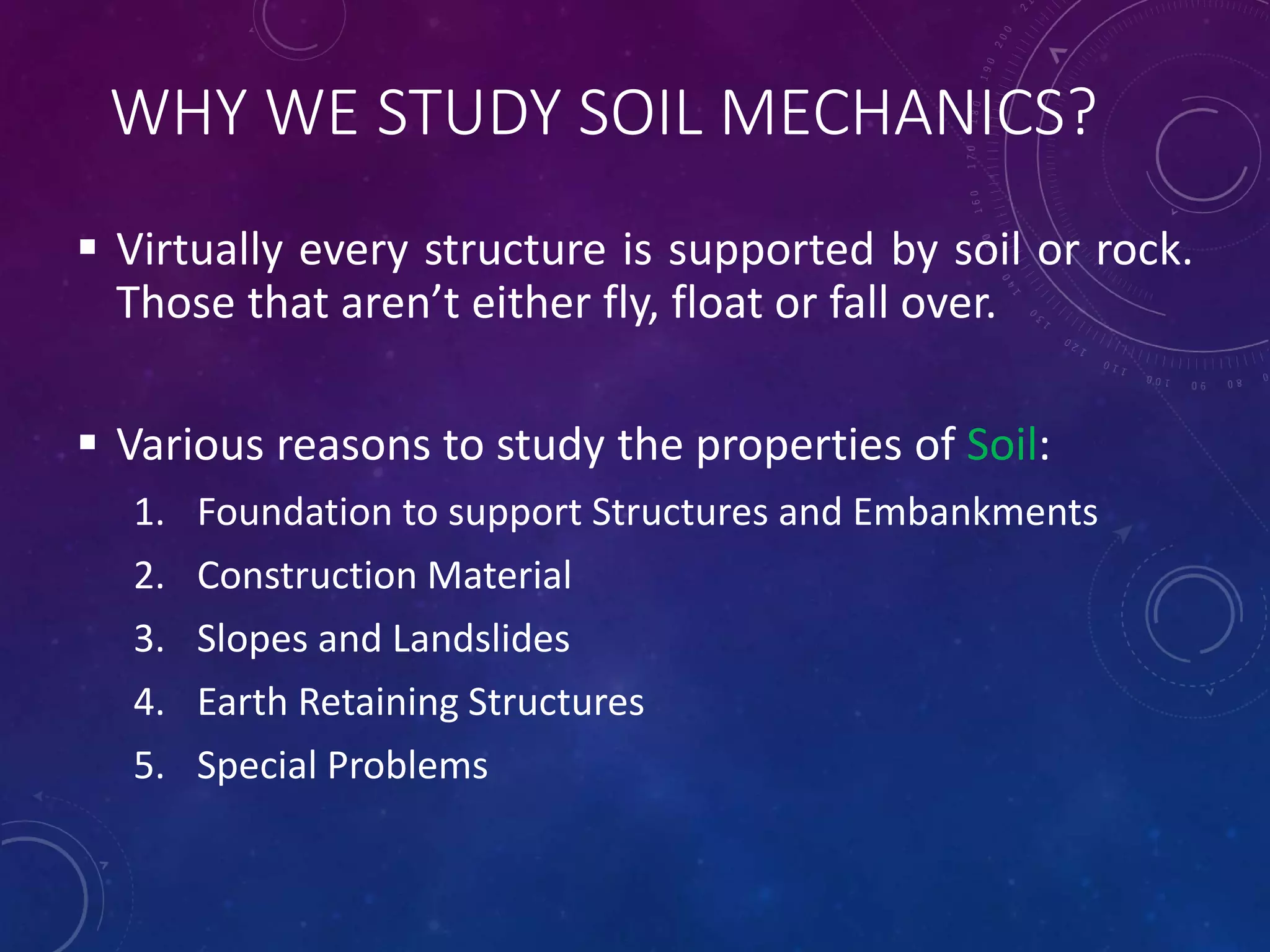 Soil mechanics and its types | PPT