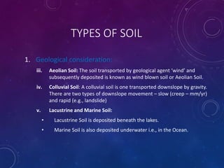 Soil mechanics and its types | PPT
