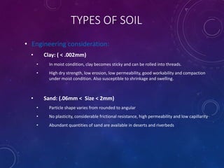 Soil mechanics and its types | PPT