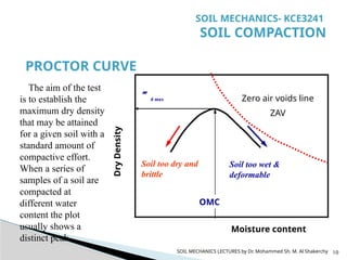 SOIL MECHANICS CH4 Soil Compaction soily | PPTX