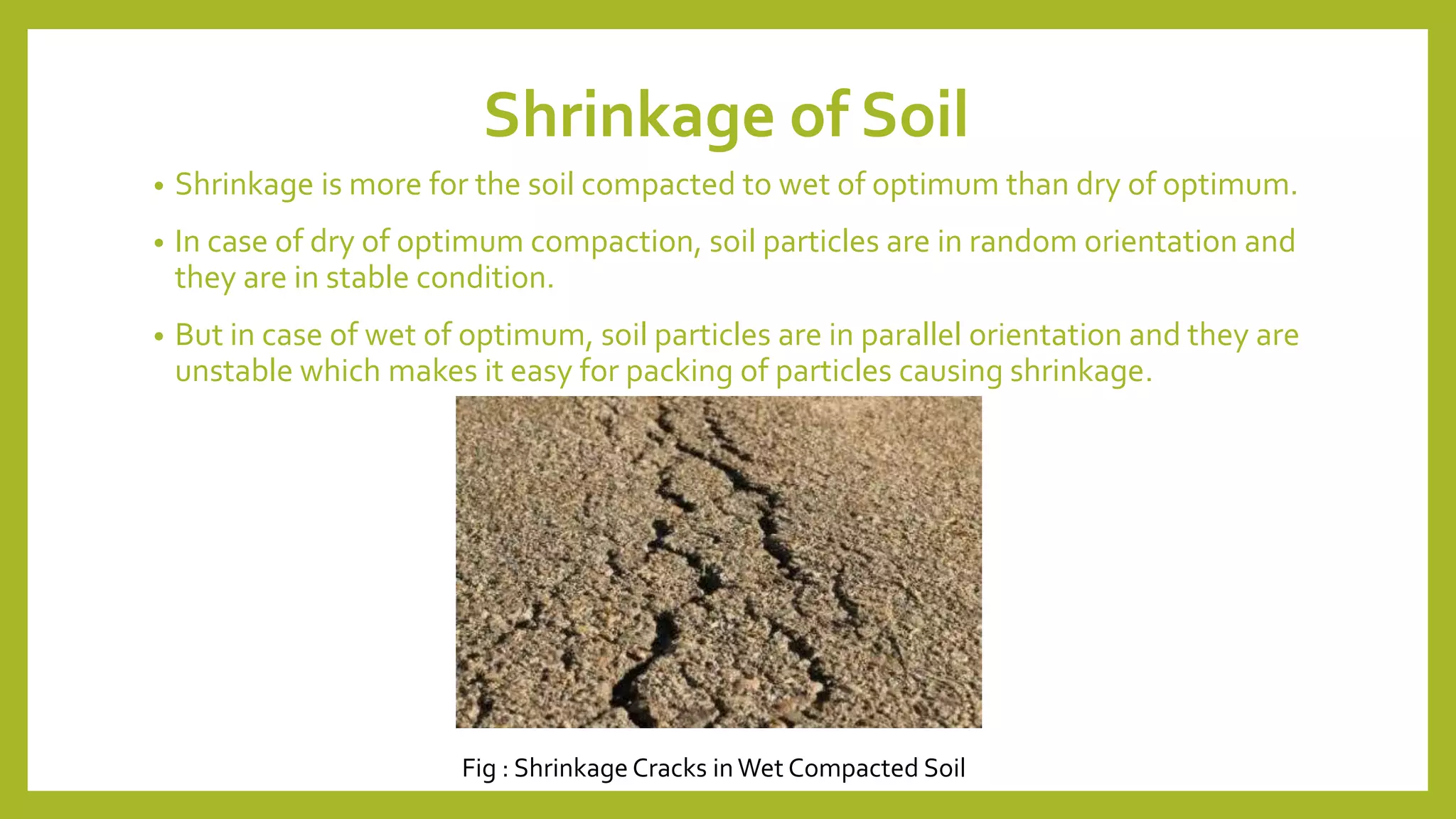 Soil mechanics effecct of compaction on soil | PPT