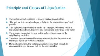 liquefaction of soil | PPTX