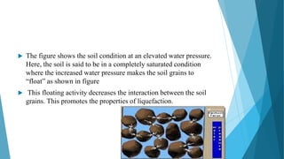 liquefaction of soil | PPTX