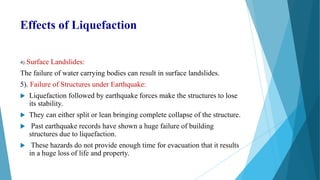 liquefaction of soil | PPTX